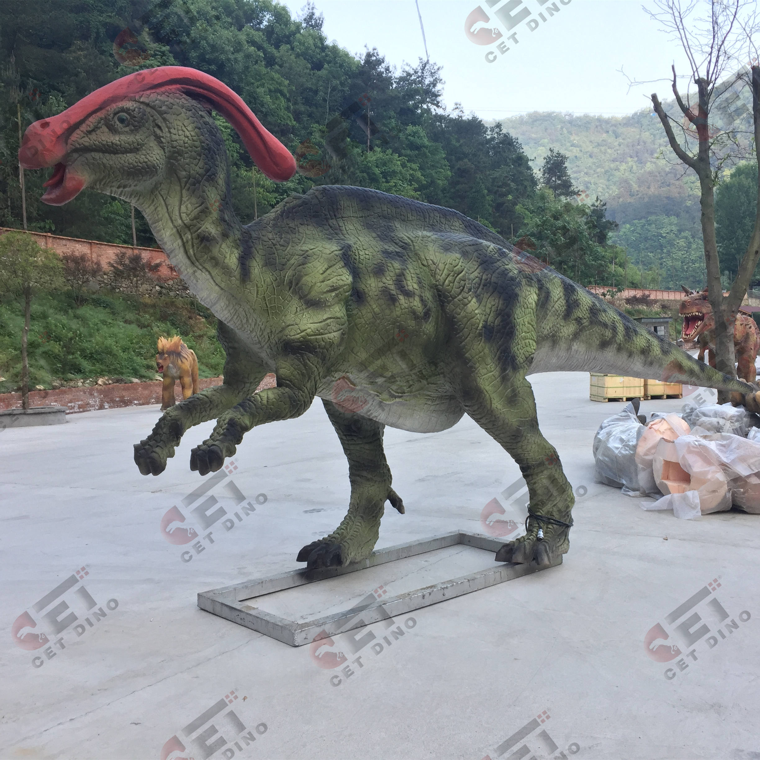 Jurassic Park Lifesize Electronic Dinosaurier Model - Zigong Huayu ...